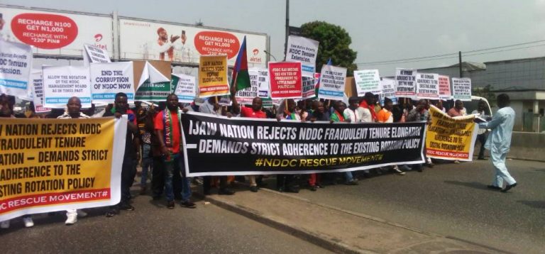 IYC barricades NDDC headquarters over alleged plan to extend board tenure