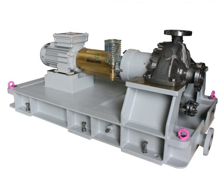 Amarinth delivers API 685 Magnetic Drive pump to Sensia