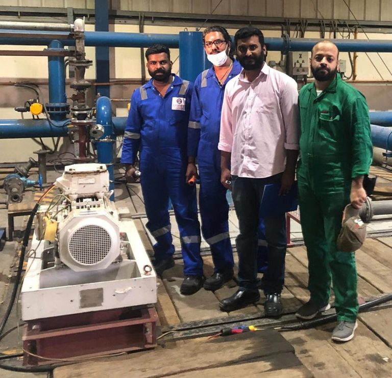Amarinth refurbishes critical duty titanium pumps for ADNOC