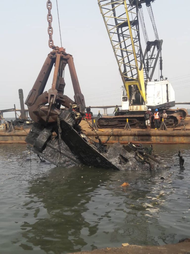 NIMASA undertakes post impact assessment of wreck removal