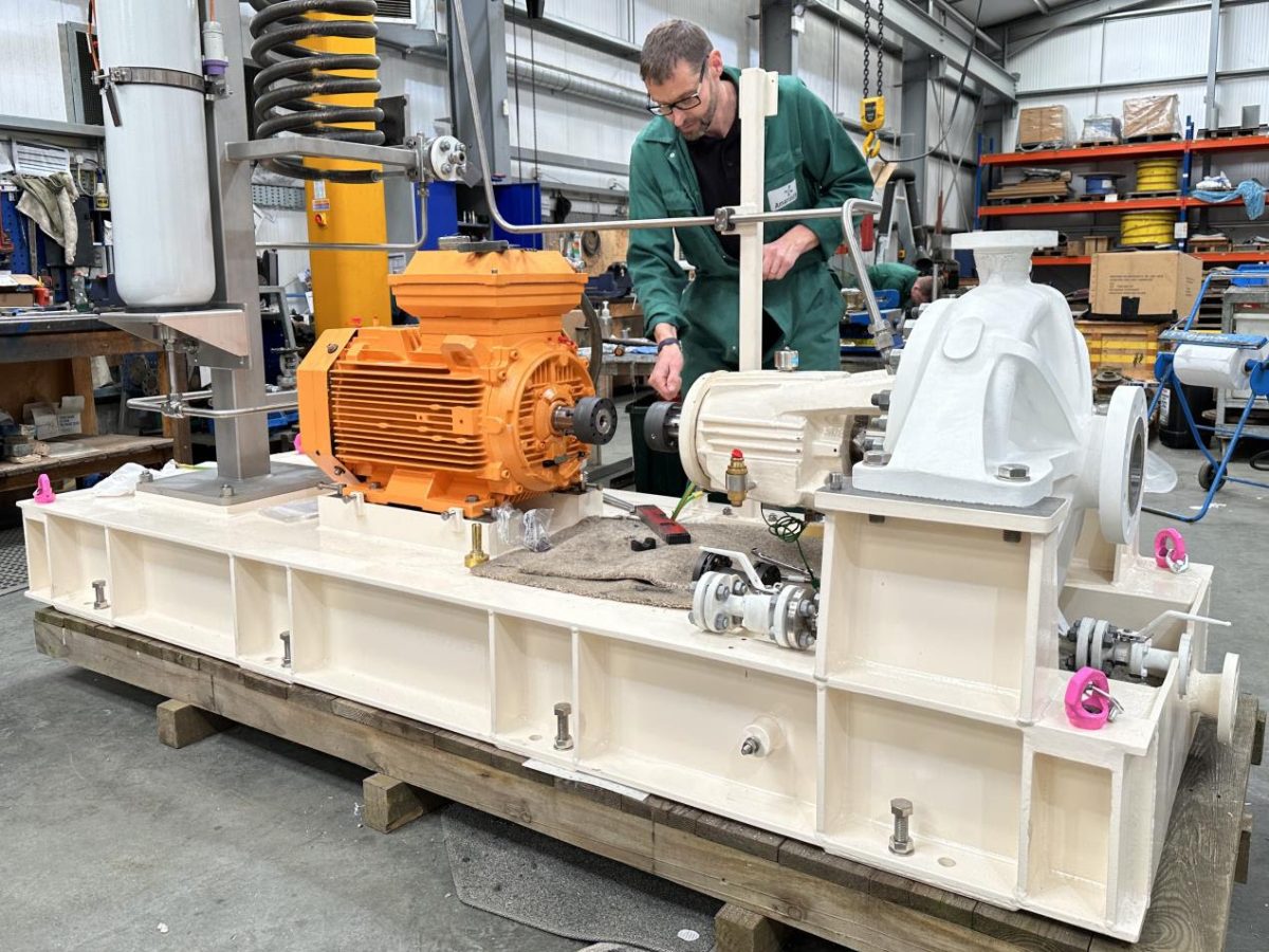 Amarinth gets order of API 610 pumps for another North Sea project
