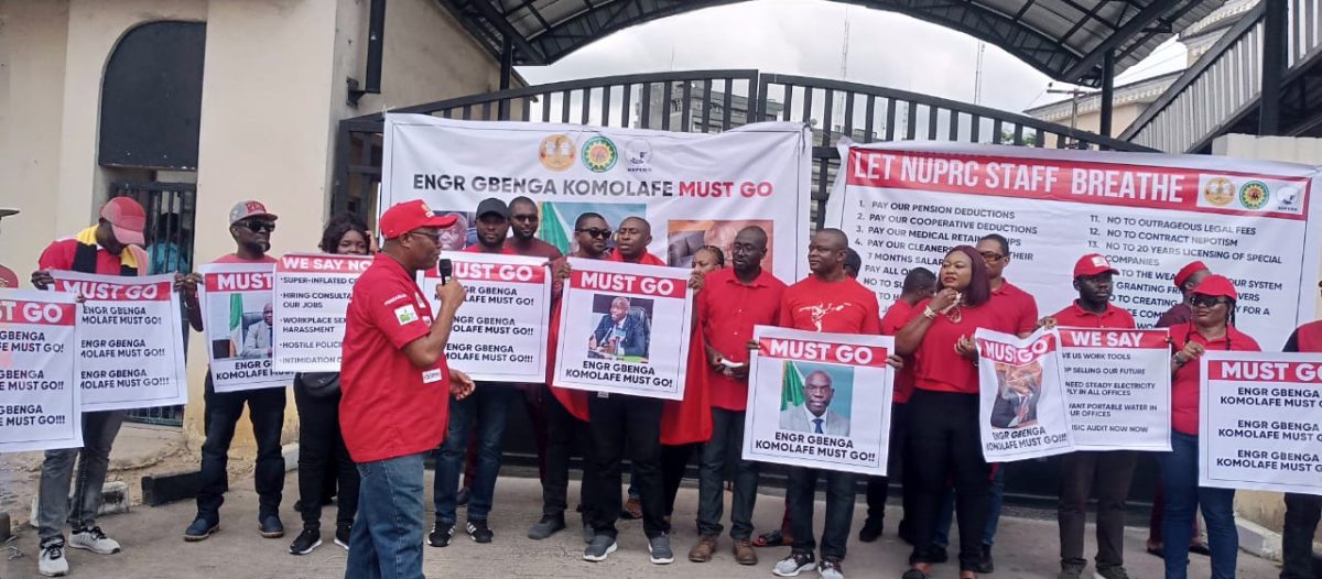 PENGASSAN joins protest against NUPRC's Chief Executive in Rivers