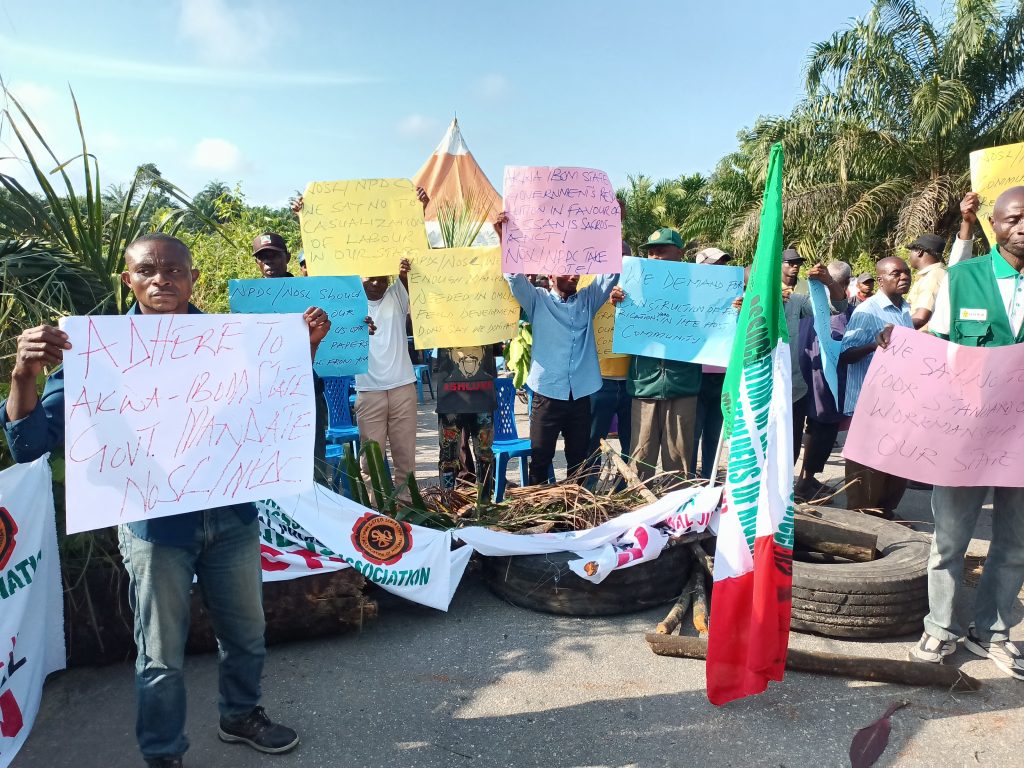Rivers youths picket Sterling Oil over deplorable roads