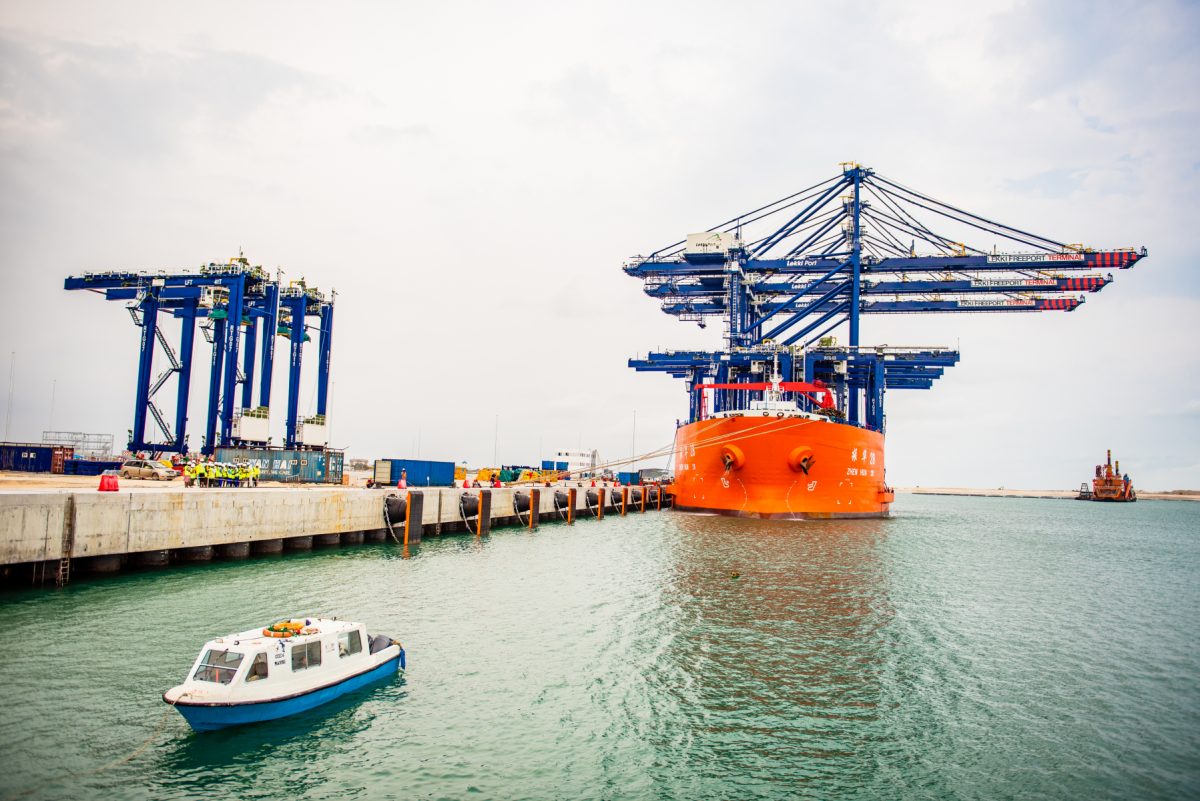 First LNG powered vessel arrives Lekki Port with 14,000 containers