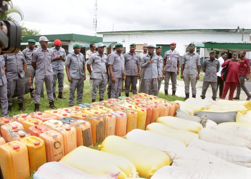 Customs seizes Cameroon-bound 41,425 litres of PMS