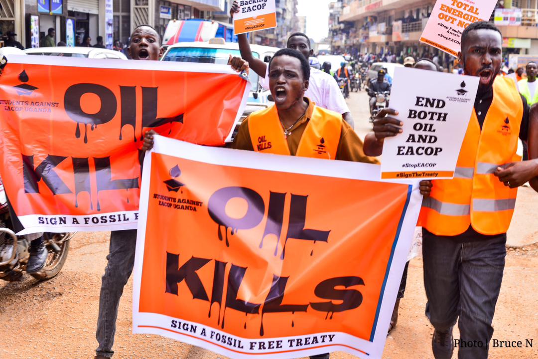 Communities, activists protest against East African Crude Oil Pipeline ...