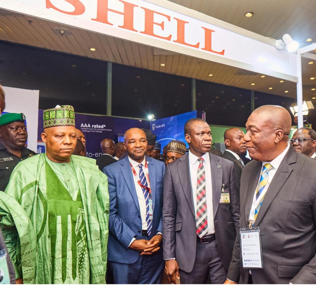 Shettima visits Shell stand at 30th Nigeria Economic Summit