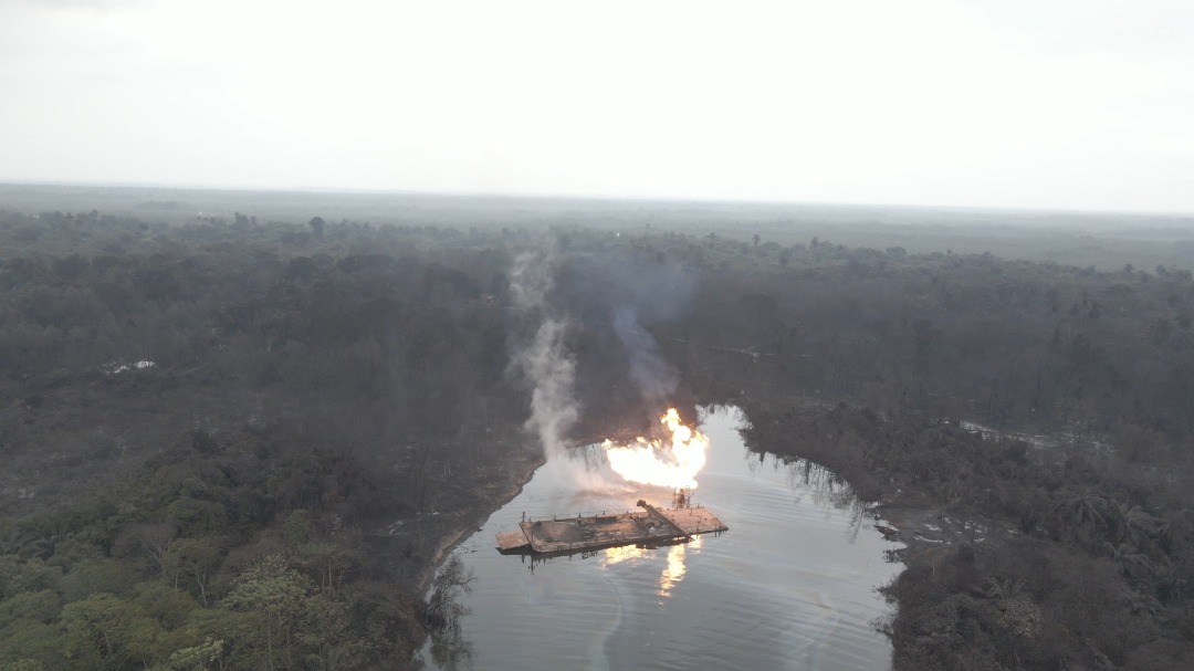 Air Force denies responsibility for Rivers' wellhead fire explosion