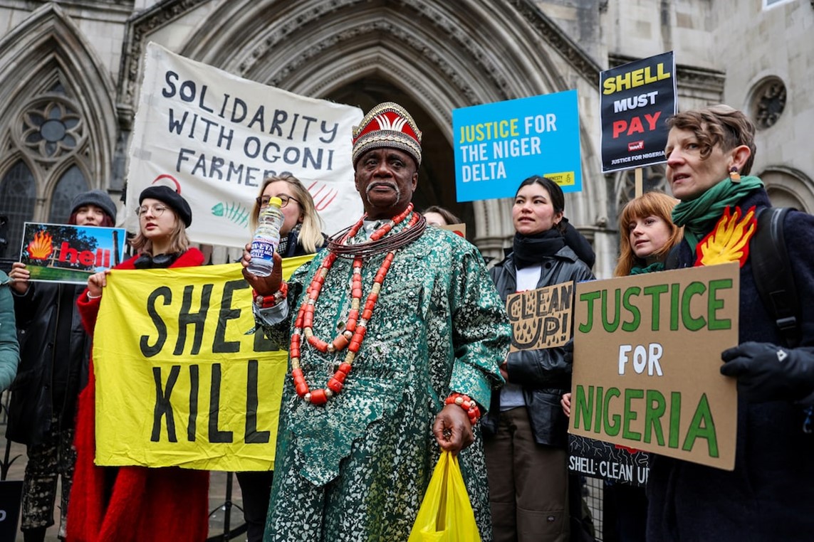 Shell should take responsibility for oil spills, Nigerian community ...
