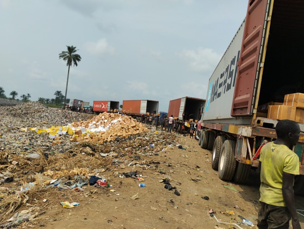 Customs, NSA destroy 64 containers of substandard goods in Port Harcourt