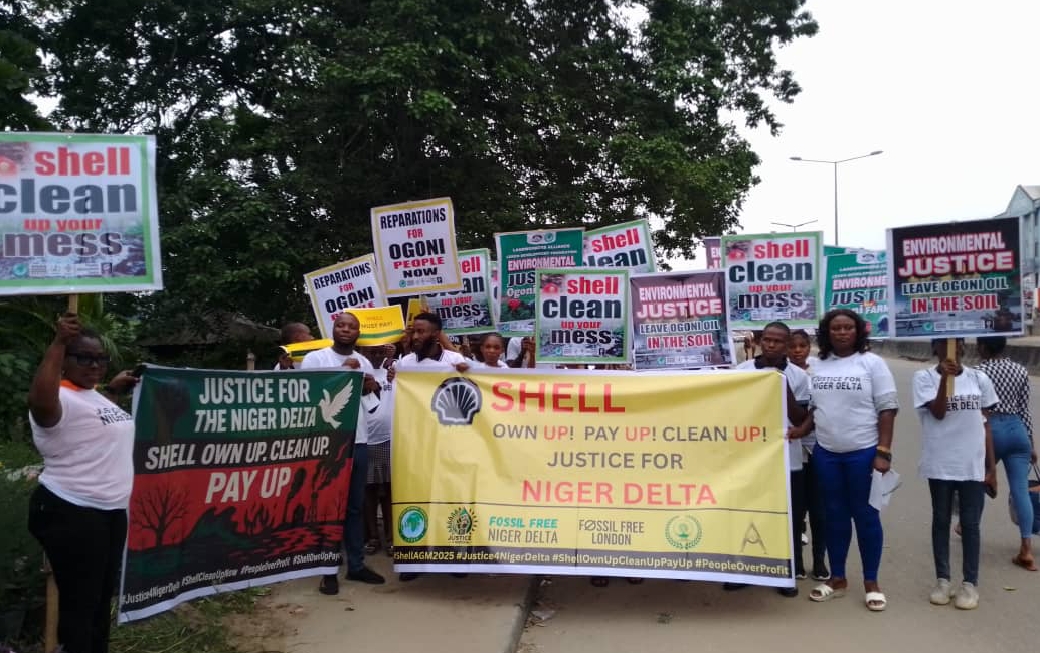 Protesters demand Shell cleanup after $2.4bn exit from Niger Delta