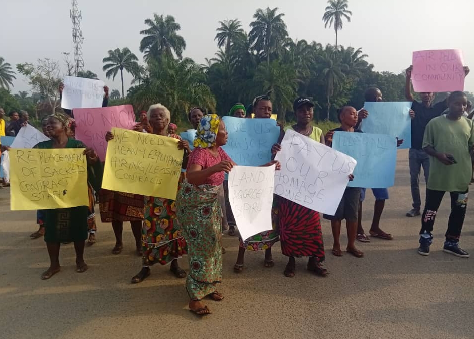 Host community shut TotalEnergies facility over jobs, neglect in Rivers